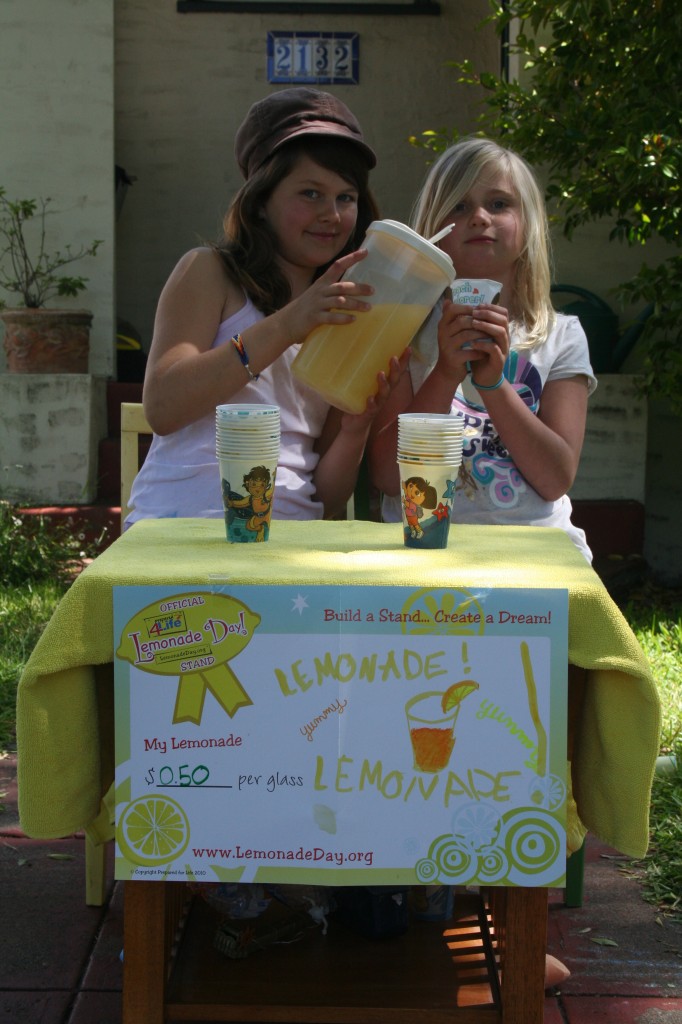 Making lemonade out of lemons can help a cause