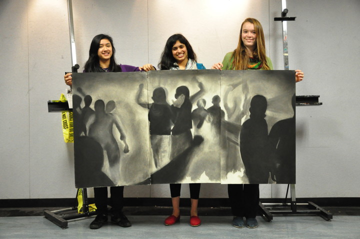 Berkeley High students draw the human condition