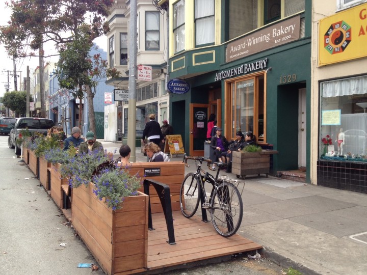 Berkeley parklets stir up excitement, apprehension