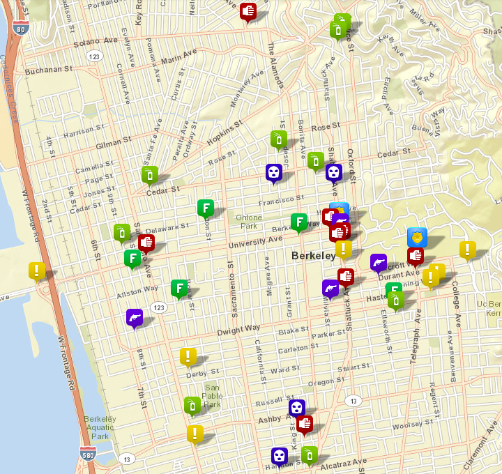 Berkeleyside Police Blotter: Crime in Berkeley, July 25-31