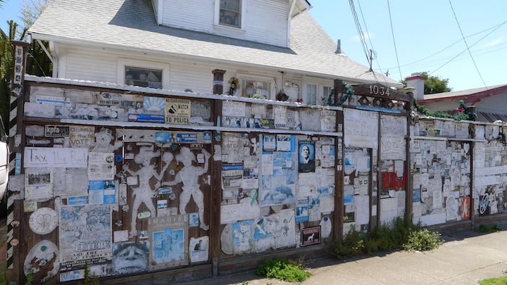 How Quirky is Berkeley? Pardee Street democracy fence