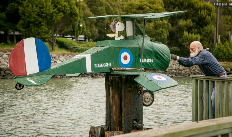 How Quirky is Berkeley? Tyler Hoare's sculpture and collage