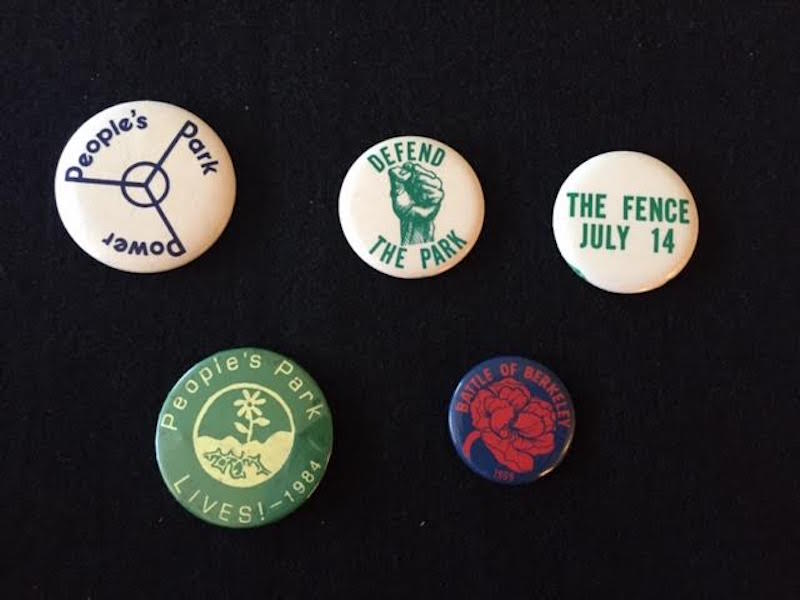 How Quirky was Berkeley? Ken Stein's Berkeley buttons