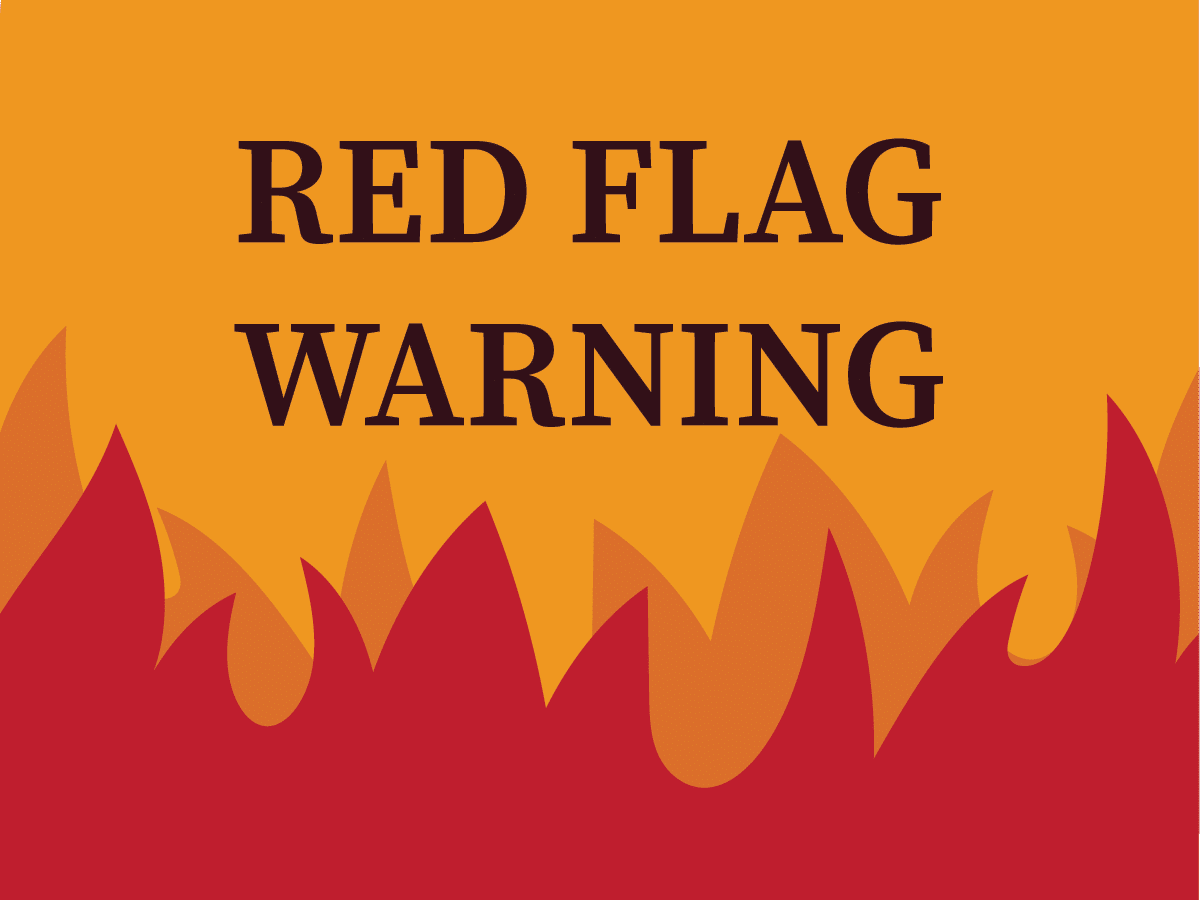 Berkeley Hills under Red Flag Warning starting late Monday night