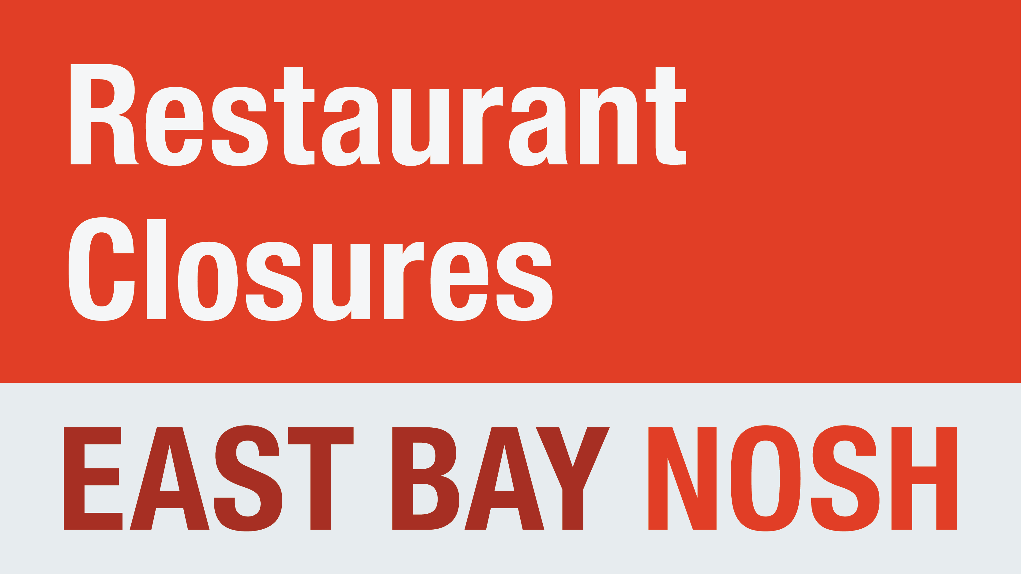 Restaurant Closures — Berkeleyside