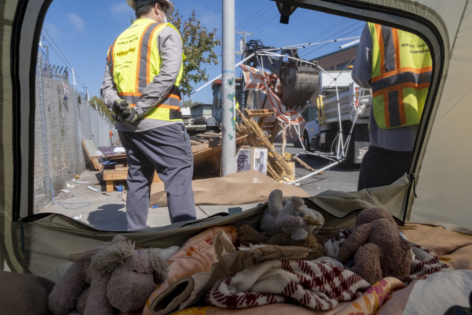 First Person: Berkeley encampment clearing meant chaos for unhoused people