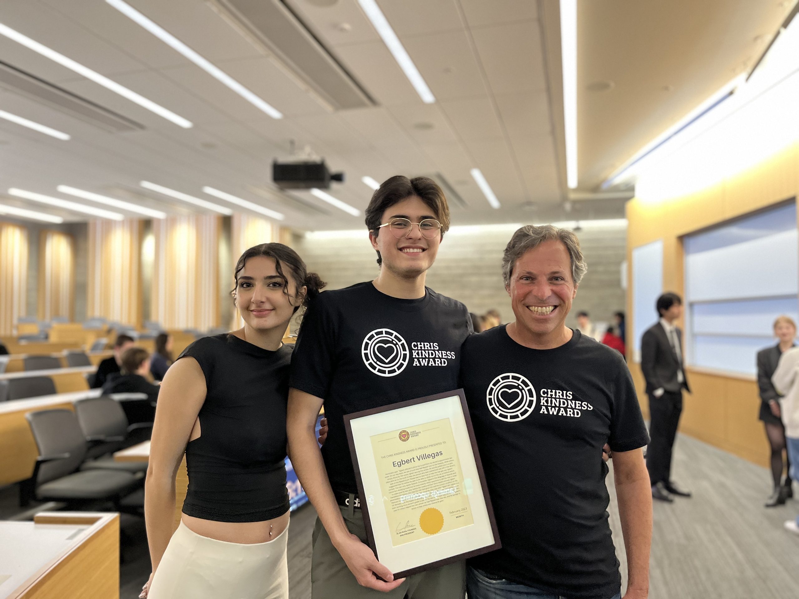 Cal student wins $1,000 'kindness' prize for aiding car crash victim