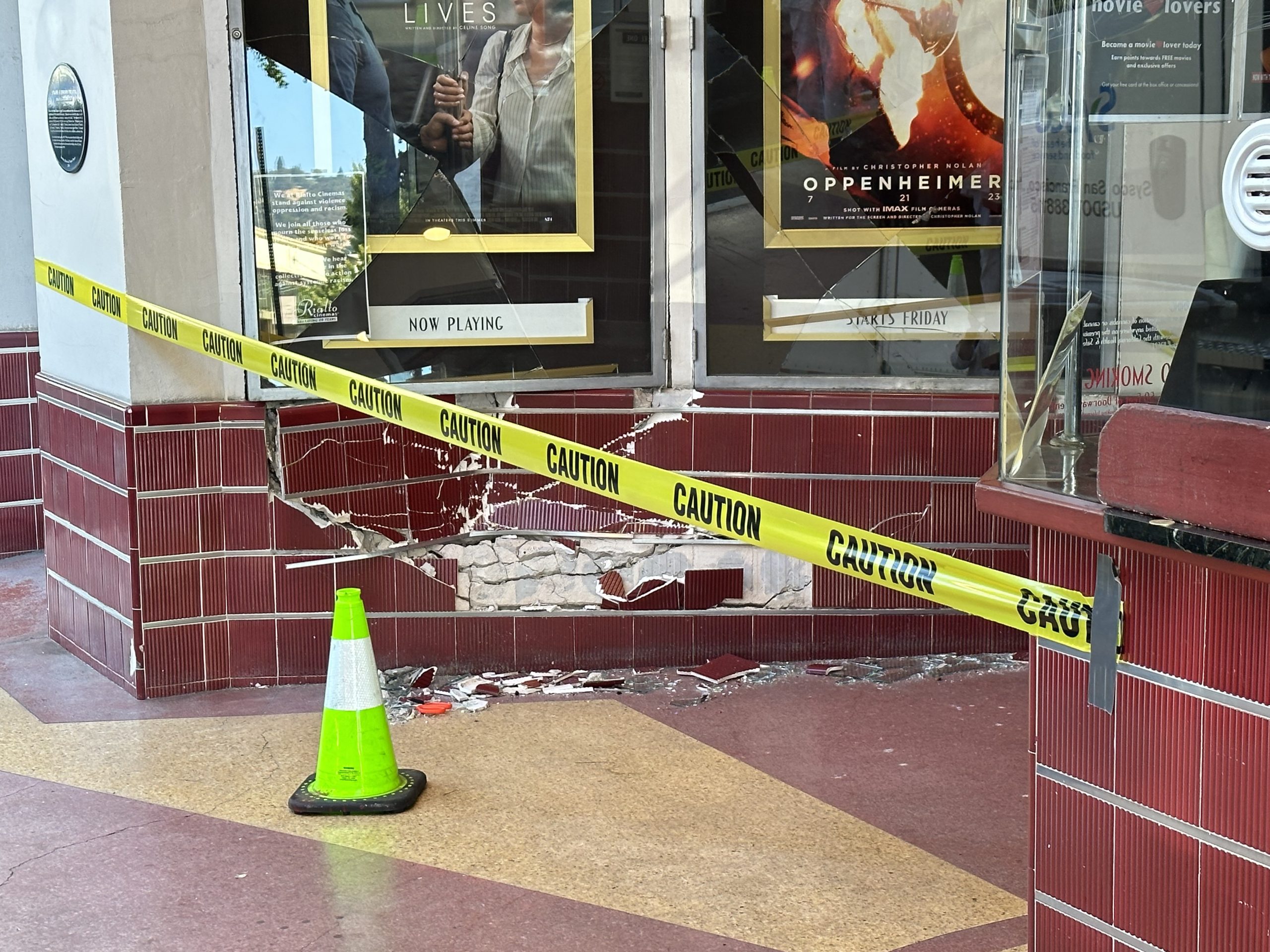 Update: Elmwood theater reopens after car crash