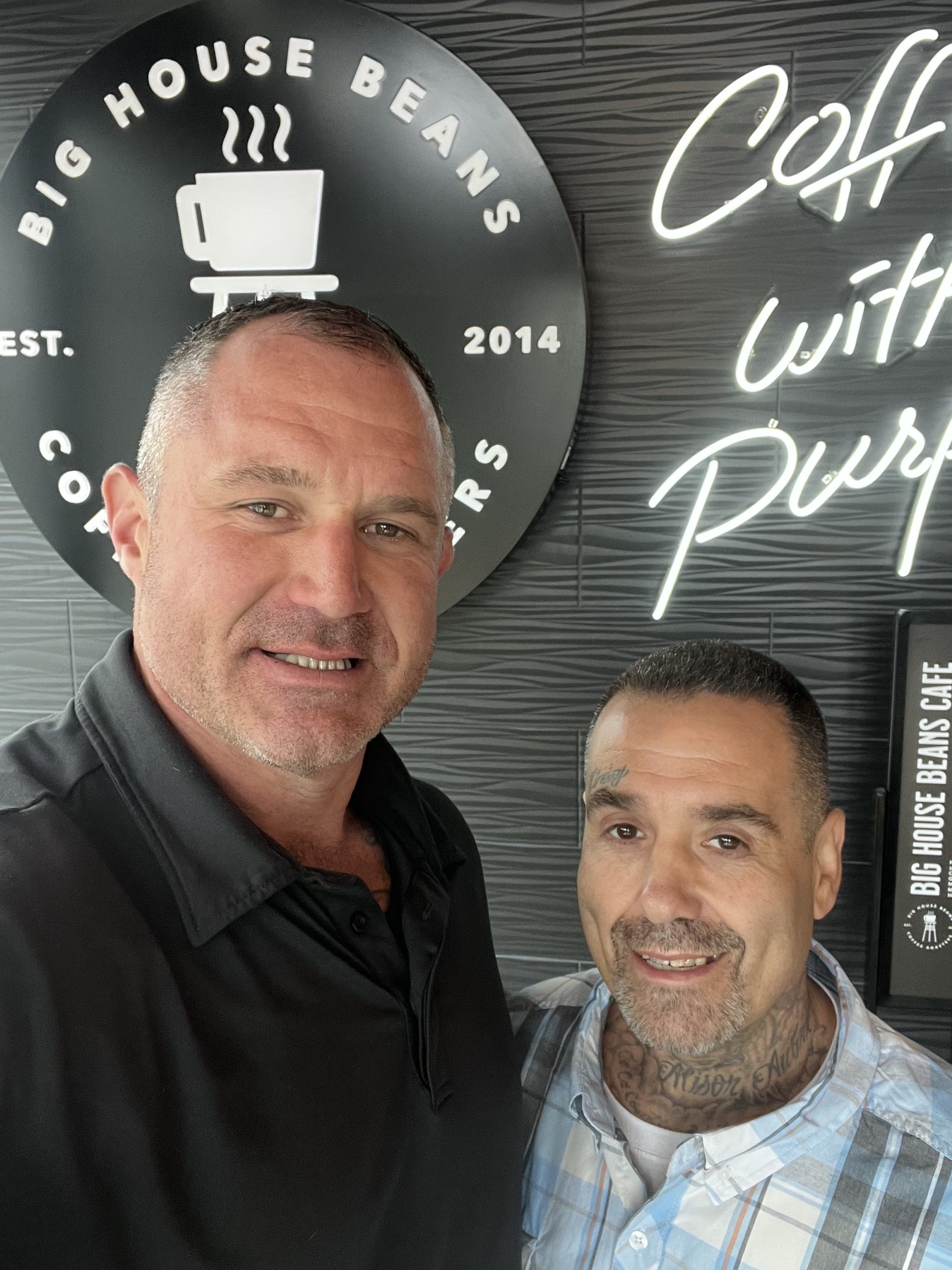 Big House Beans cafe owner hires his former prison cell-mate as barista