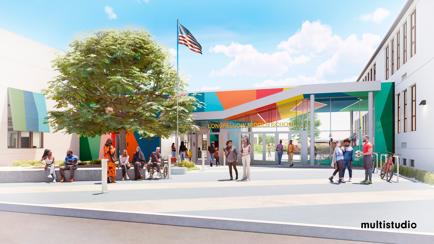 Berkeley's Longfellow Middle School is getting a new look