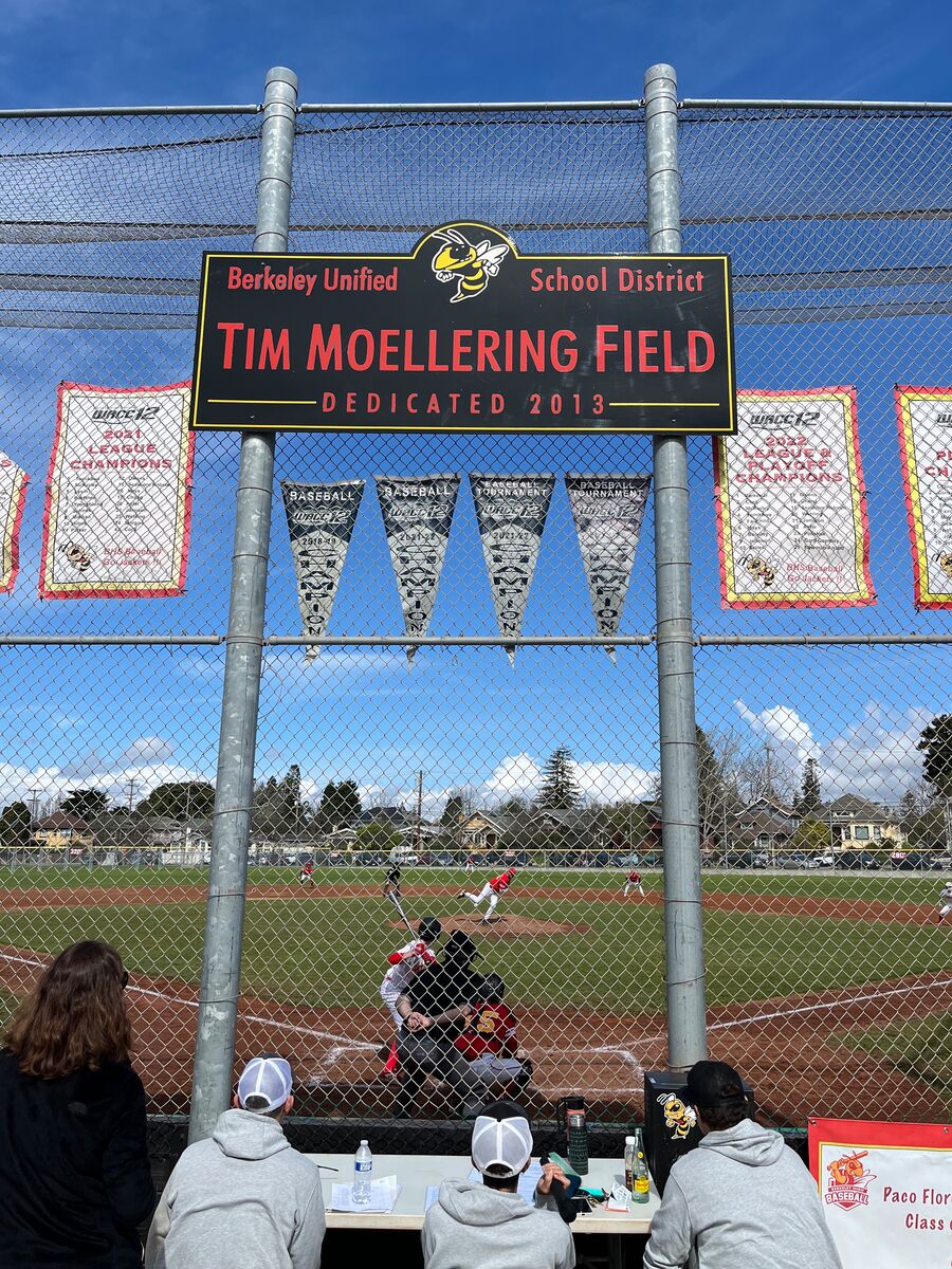 Yellow Jackets honor memory of Berkeley High coach Moellering