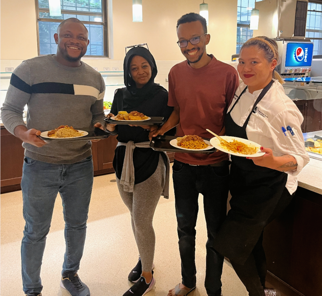 How do you make 600 students from 80 countries feel at home? Ask Chef ...