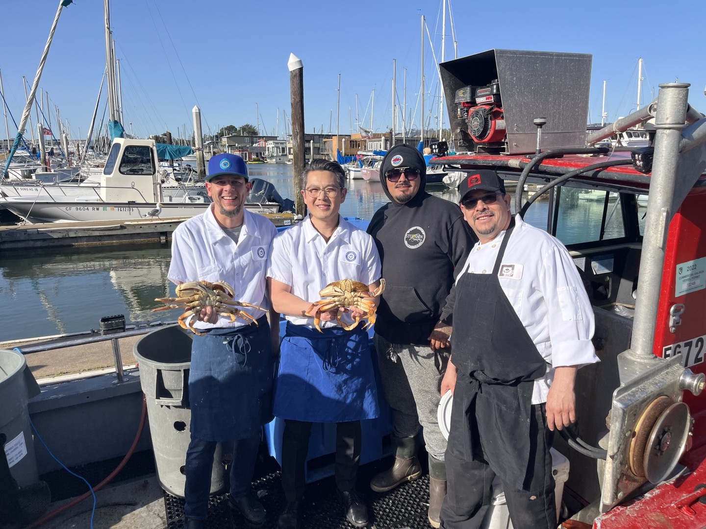 Harbor views, great food and friendly service at Marina Seafood ...