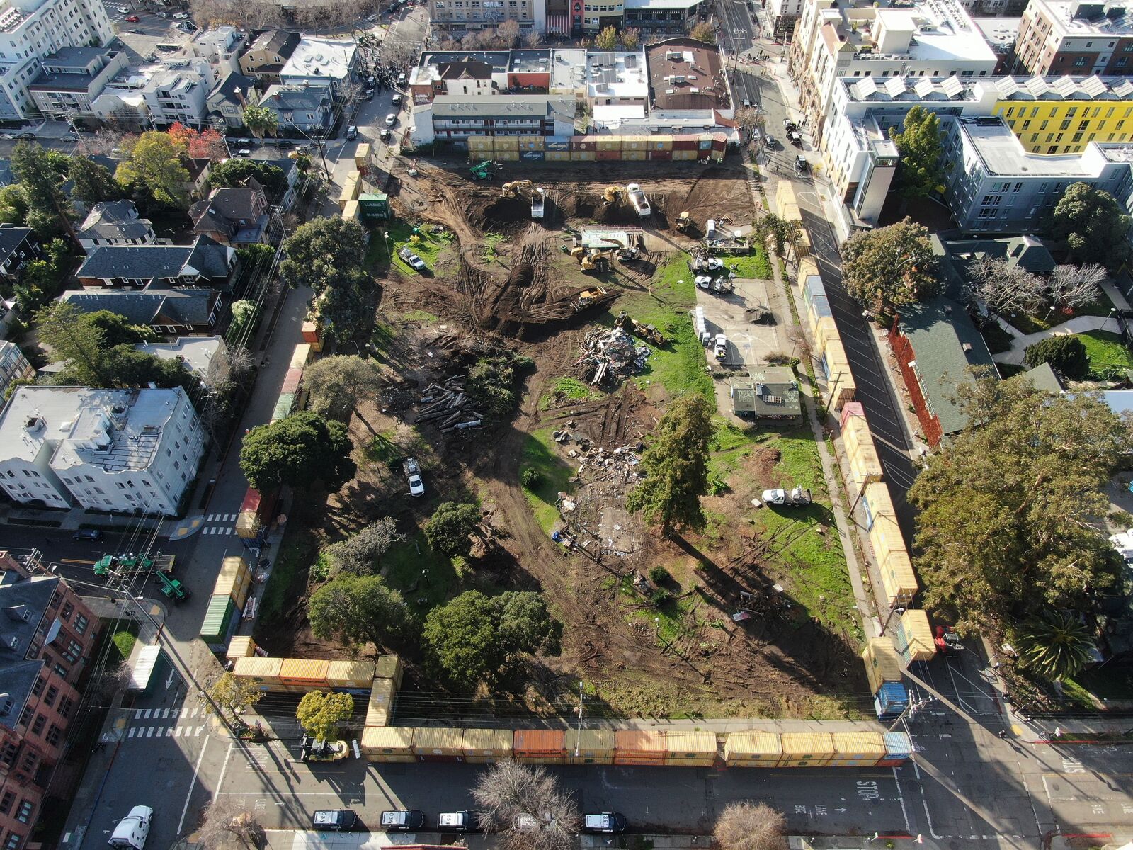 Why build a wall around People's Park?