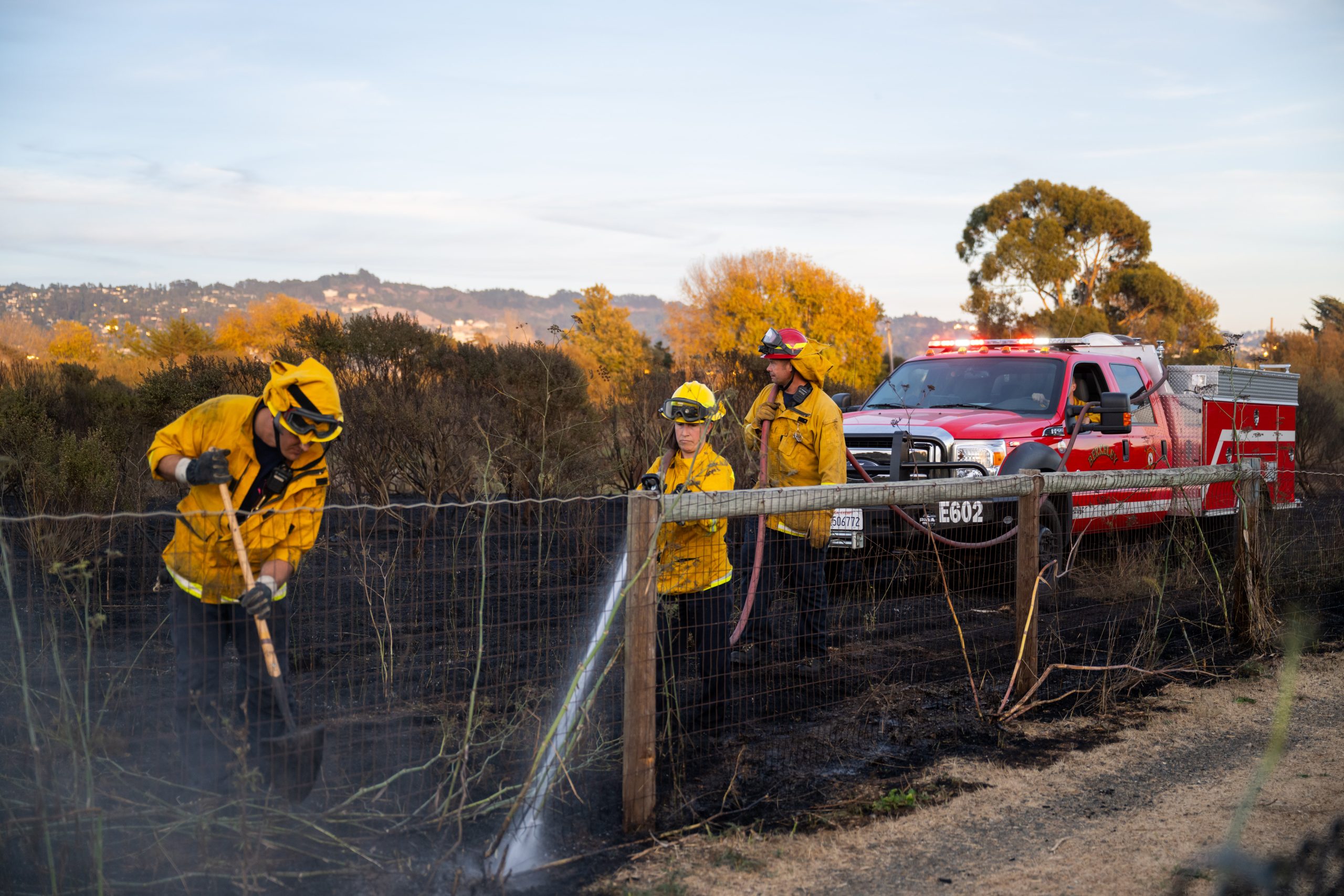 Brush fire Sunday burned 1 acre near Berkeley Marina: BFD