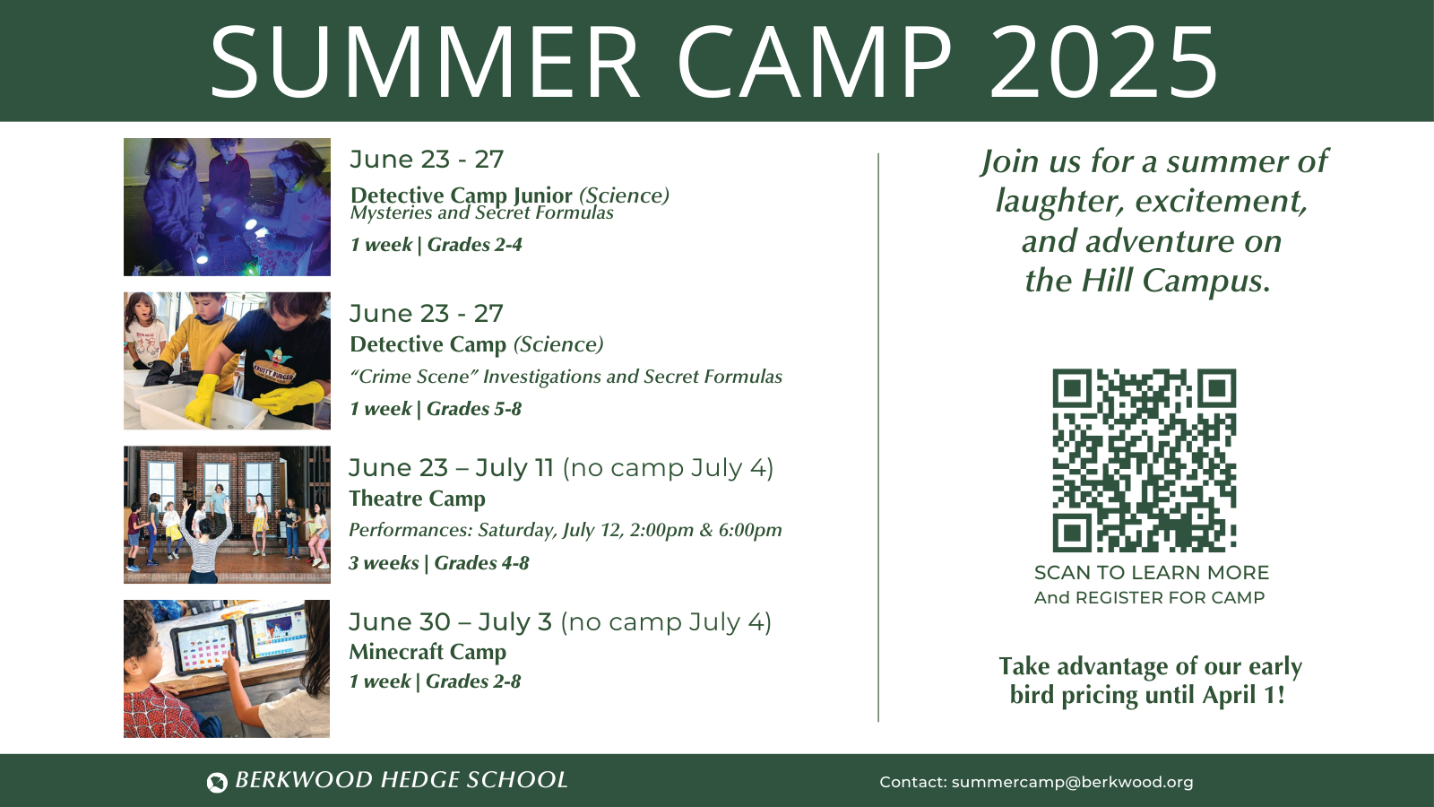 Berkwood Hedge Summer Camp on the Hill — Berkeleyside